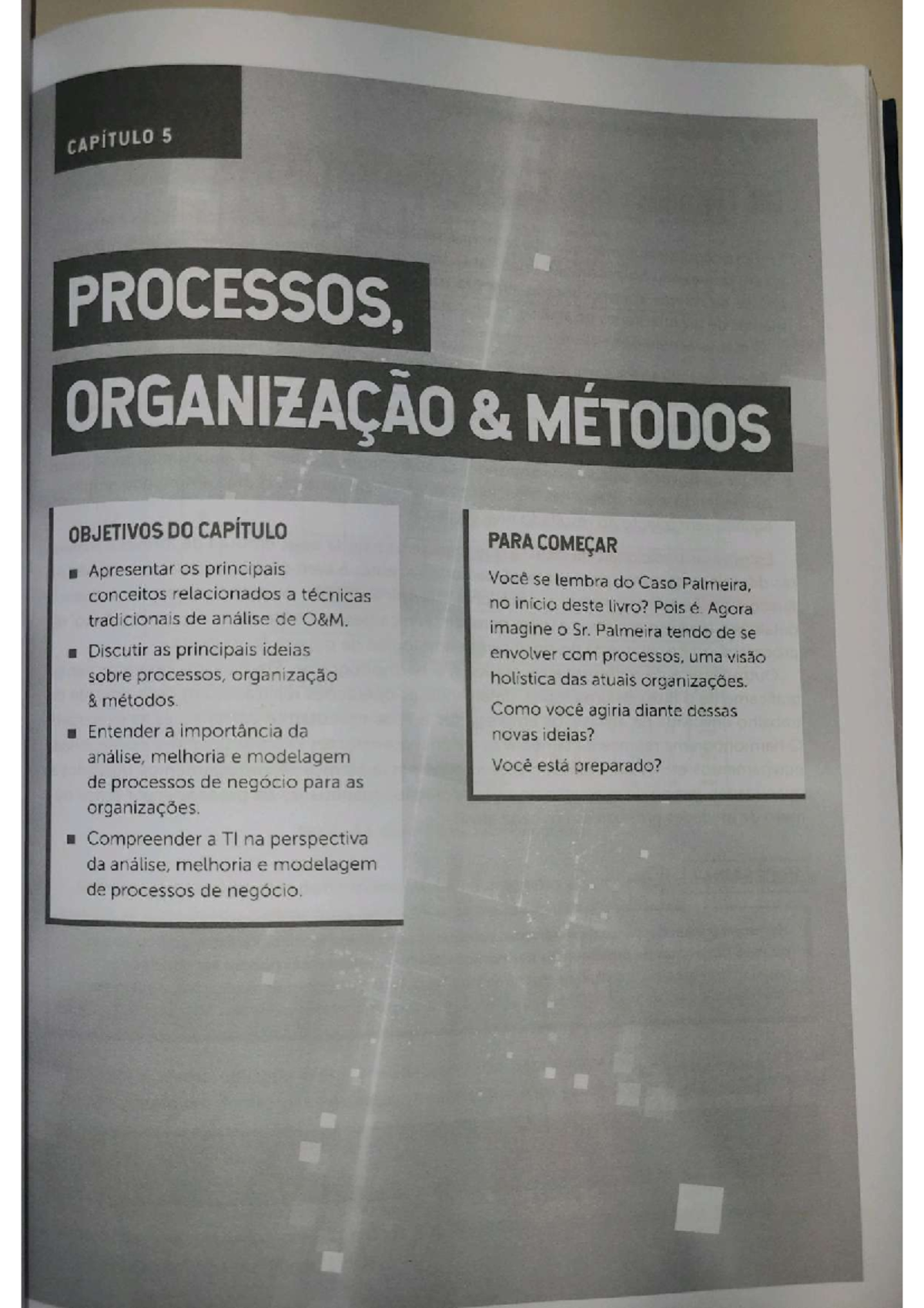 Livro Processos Organizacionais E Métodos - CAP. 5 compressed - CAPÍTULO 5 PROCESSOS ...