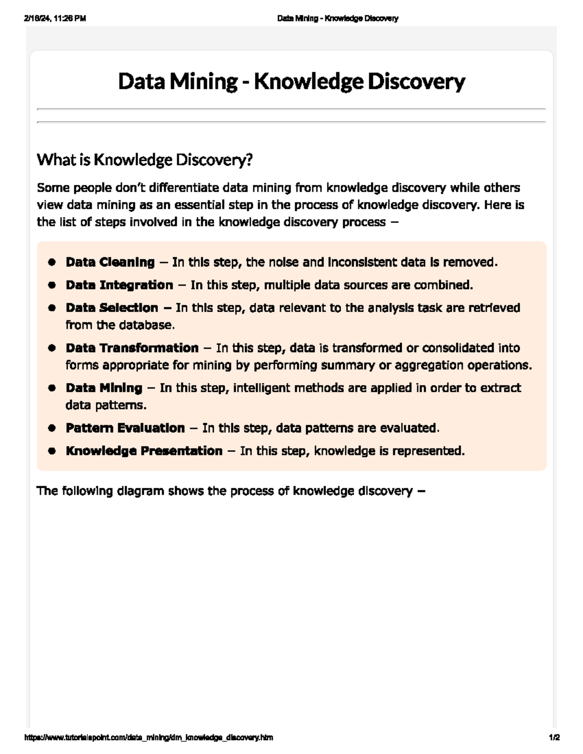 6 - Introduction to Datta mining - Data Mining and Knowledge Discovery - Studocu