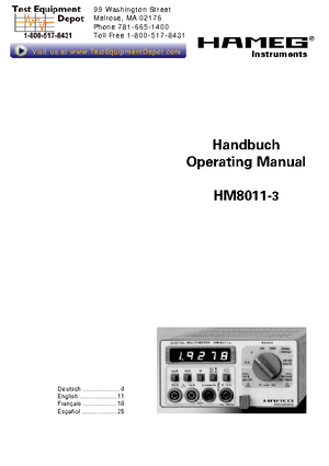 Tektronix TDS 1000 2000 - xx TDS1000B and TDS2000B Series Digital ...