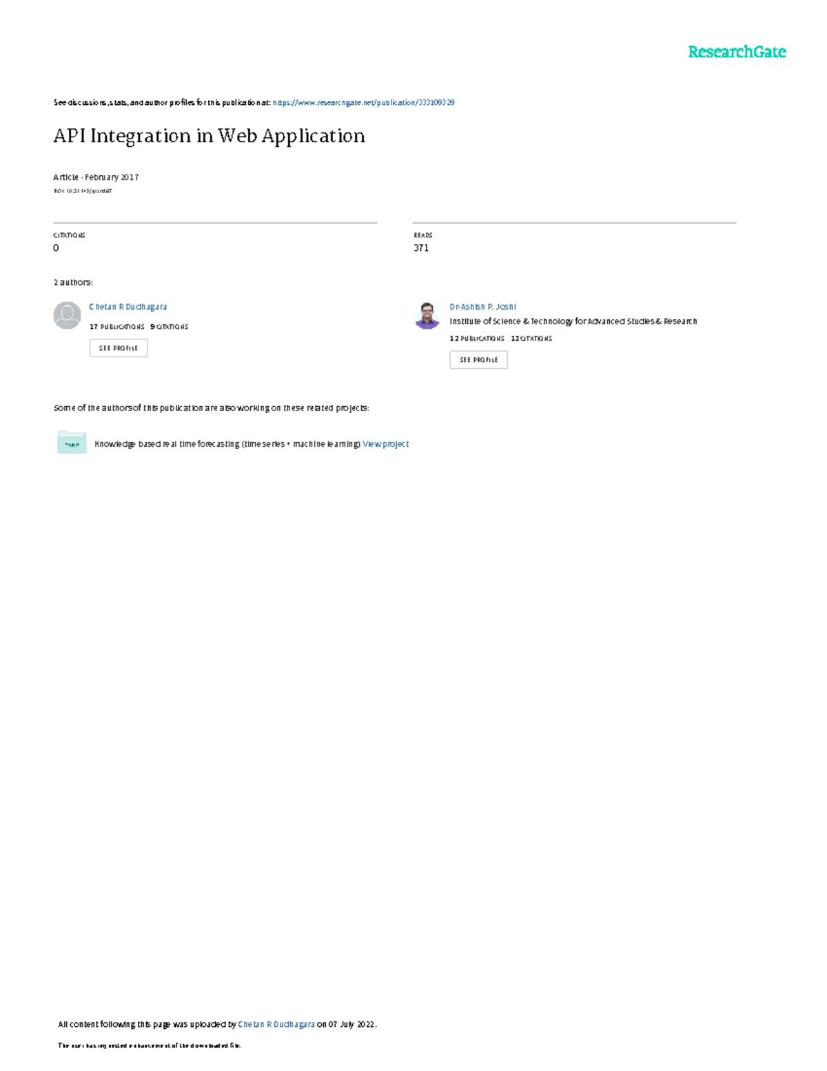 7-APIIntegrationin Web Application - Fundamentals of computer systems ...