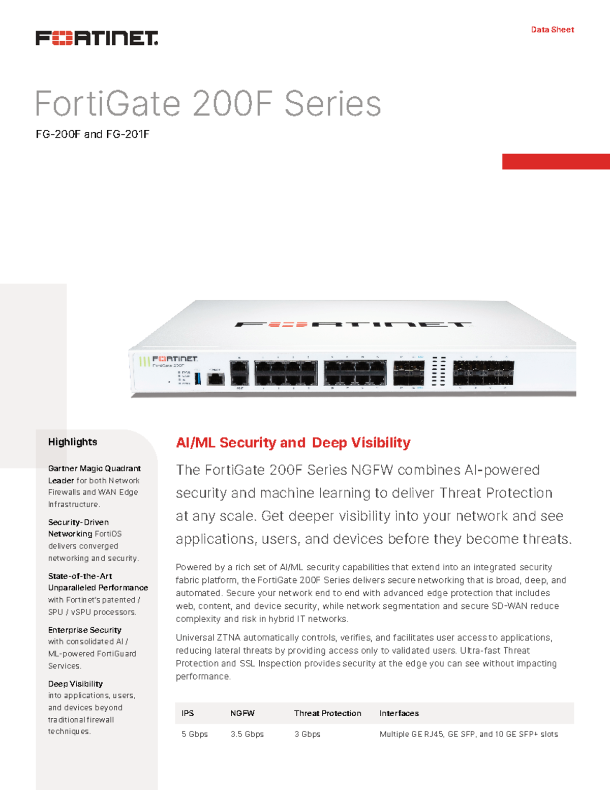 Fortigate 200F series - Get deeper visibility into your network and see ...