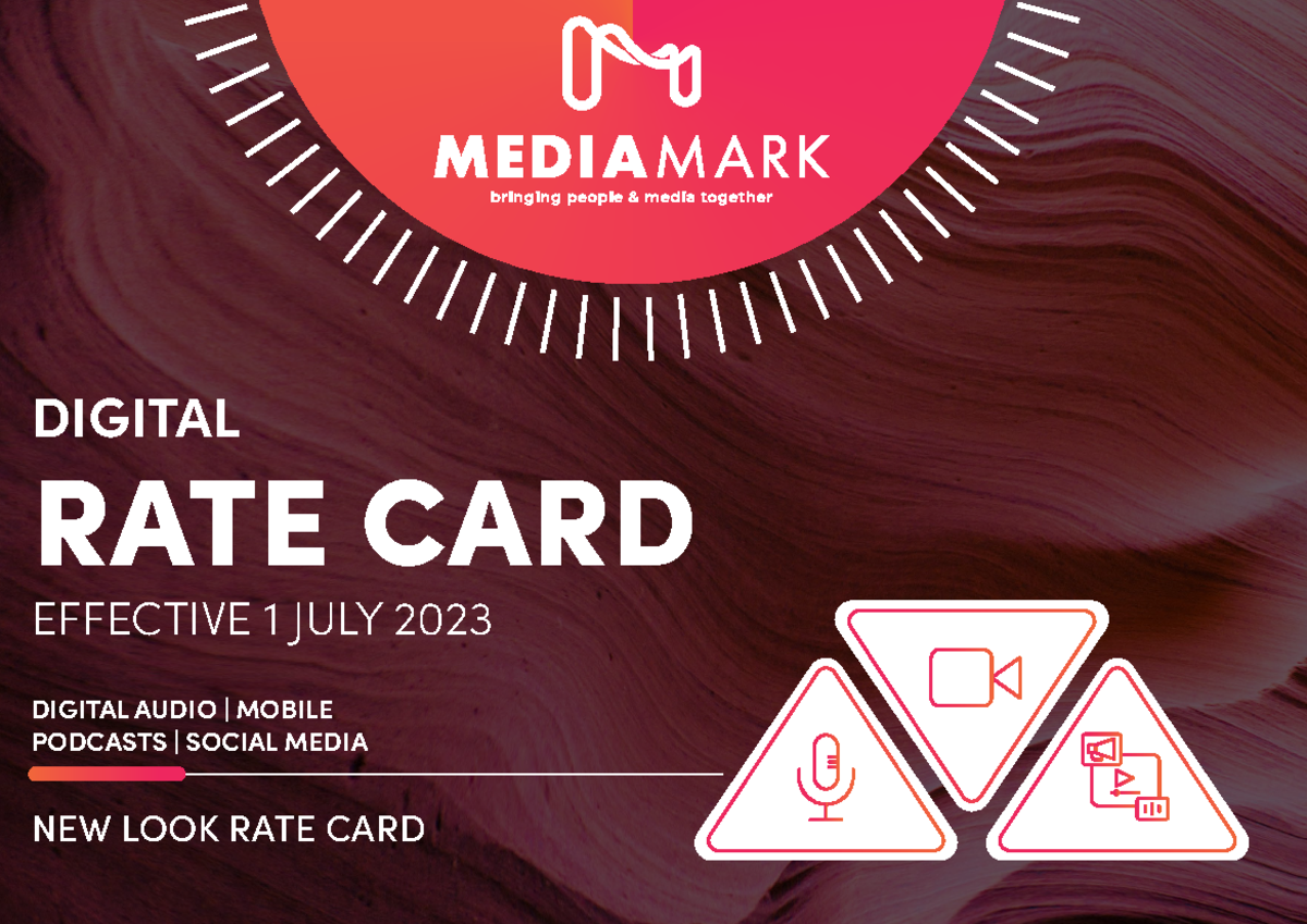Digital Ratecard new look and feel 2023 Landscape - NEW LOOK RATE CARD ...