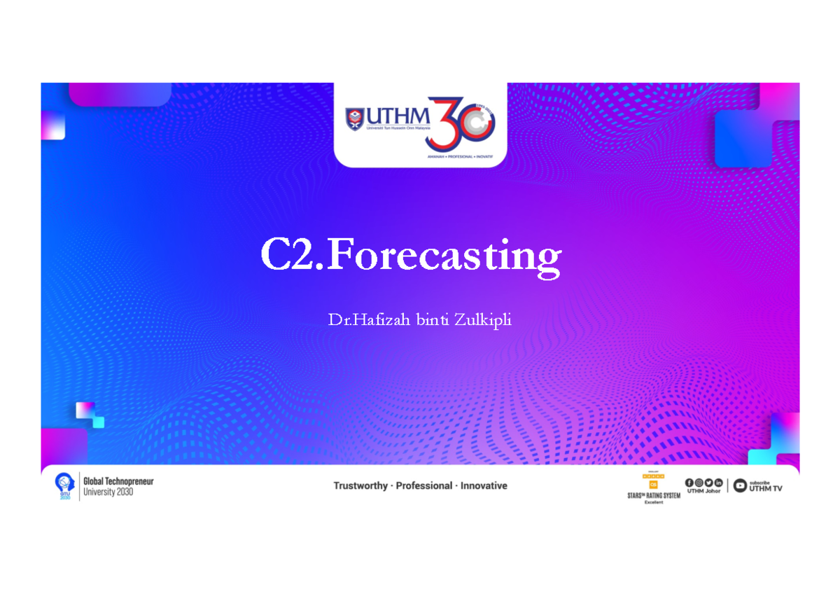 C2 - Notes presentation - C2 Dr binti Zulkipli Learning Objectives When ...