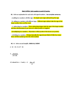 MATH 0900 Mult a - math work - MATH 0900, MULTIPLICATION TESTBasic ...
