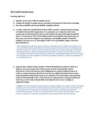 Lab 4 - lab - Stat 2 Lab # 4 : Standard Units and the Normal Curve Learning objectives: Compare ...