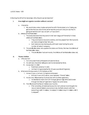 LLA Part 1 Notes - Professor Bybee - What features do our examples of ...