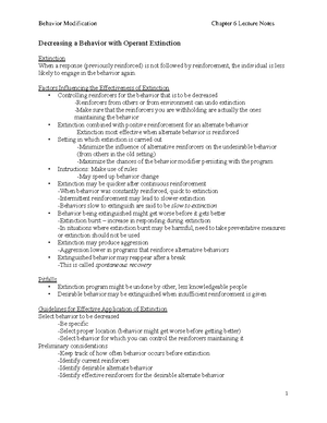 2021-Intro-Behavior-Modification-Lecture-Notes-Eliminating ...