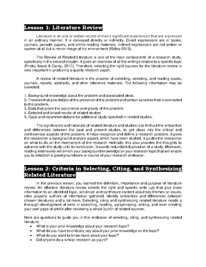 PR1-Module 4 Q3 - Practical Research 1 - Grade 11 ####### PRACTICAL ...