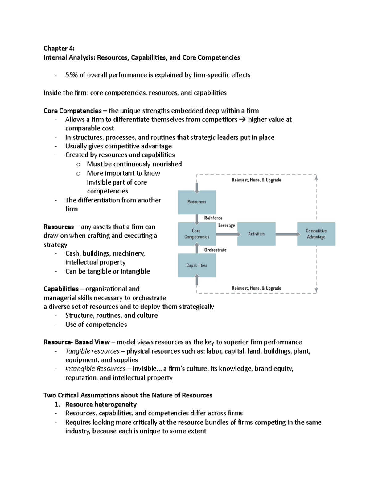 Chapter 4 Outline and Notes - MGMT 411 - BU - Studocu