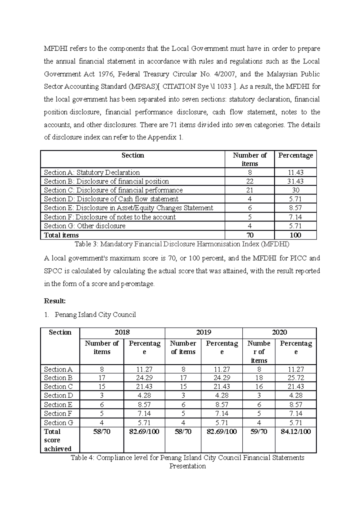 6 - secretarial paperwork - MFDHI refers to the components that the ...