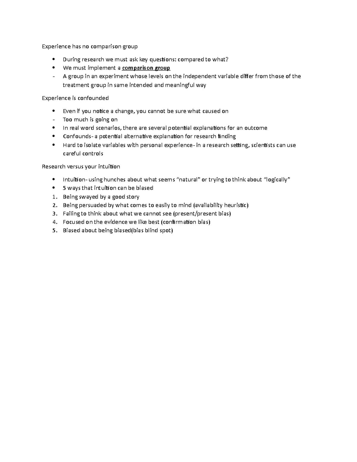 Psyc 8-29-22 - professor Blake Fraser - Experience has no comparison ...