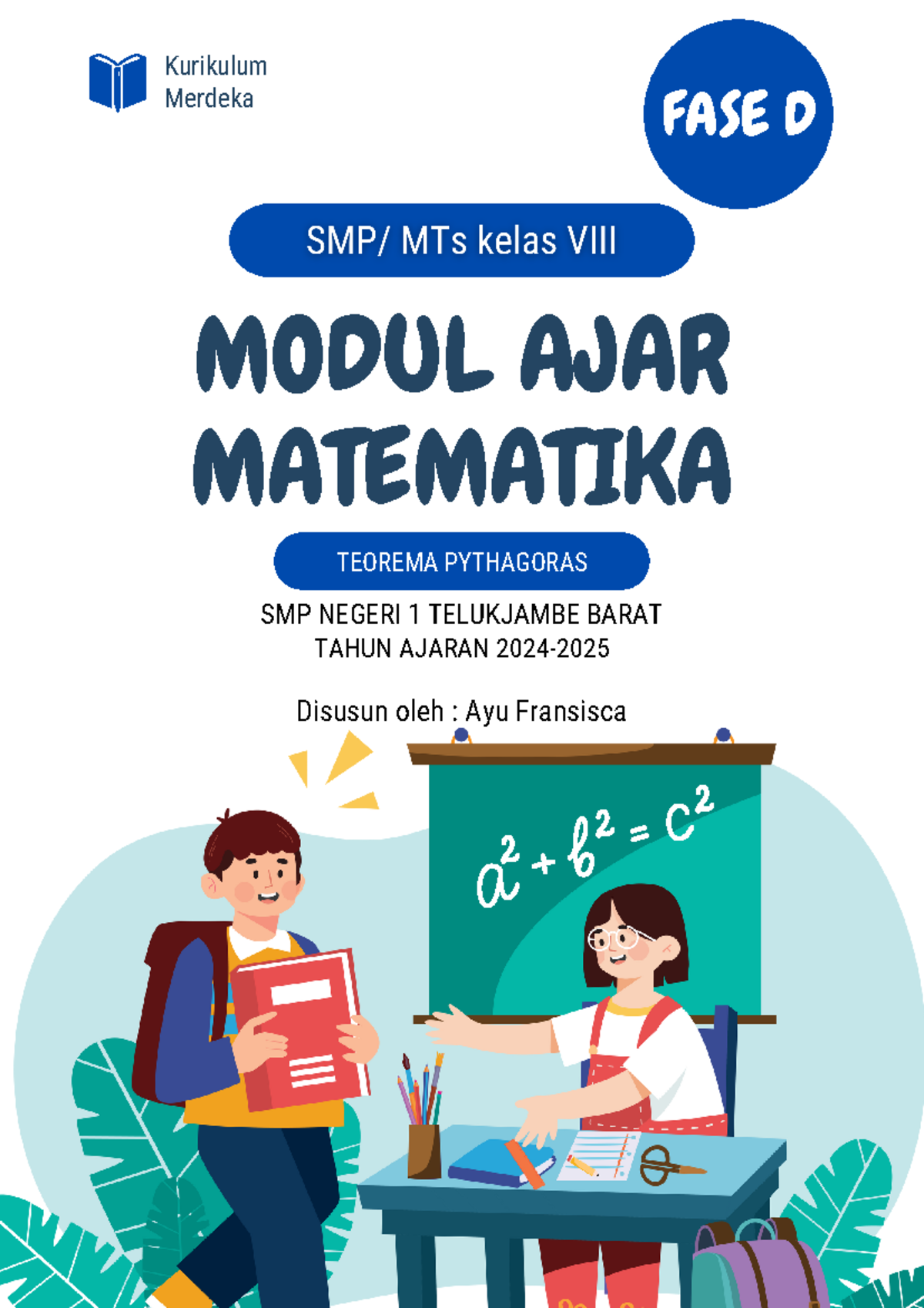 Modul Ajar Matematika Teorema Pythagoras (210 x 297 mm) - Kurikulum ...