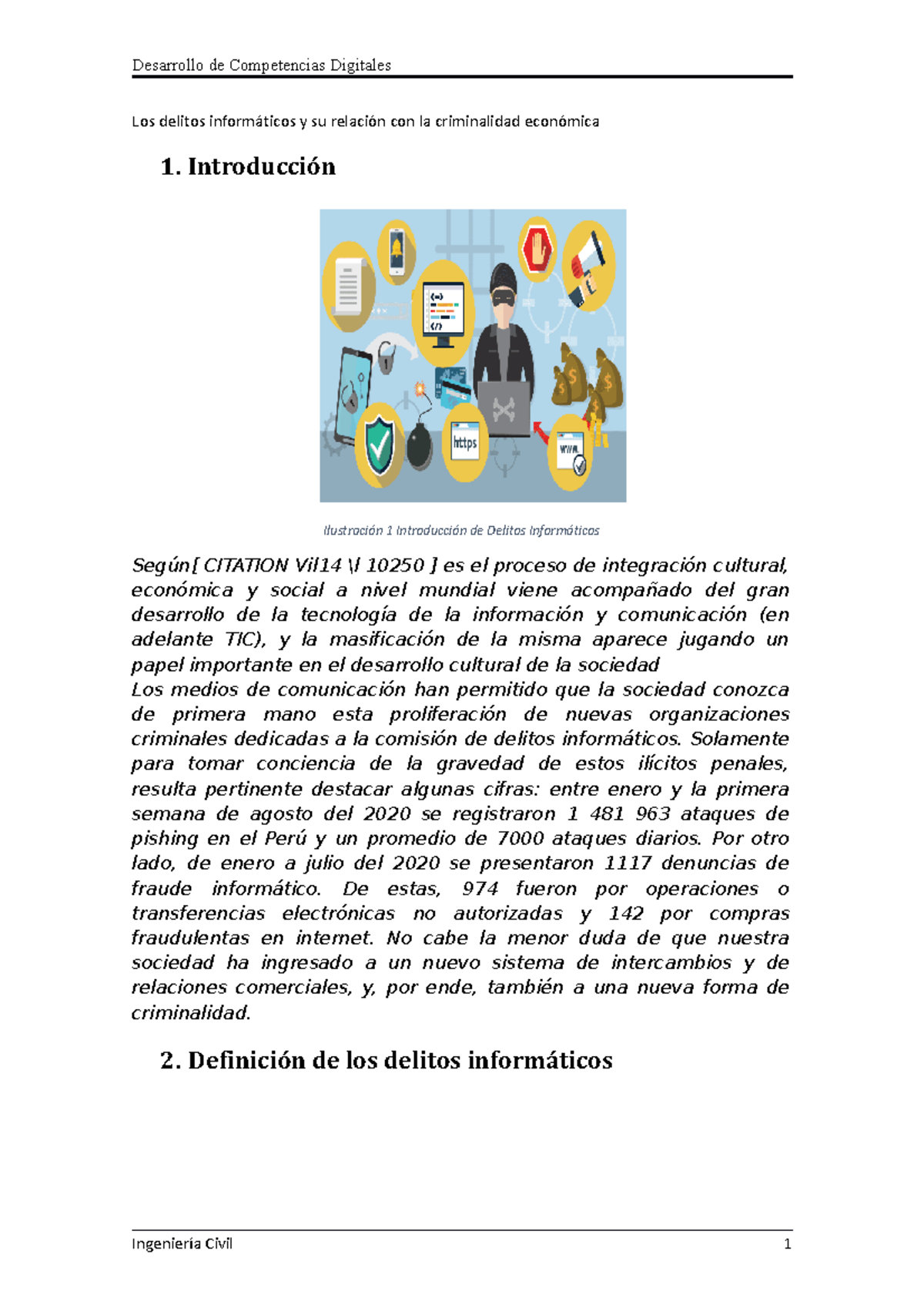 Delitos informáticos - Delito digital - Desarrollo de Competencias ...