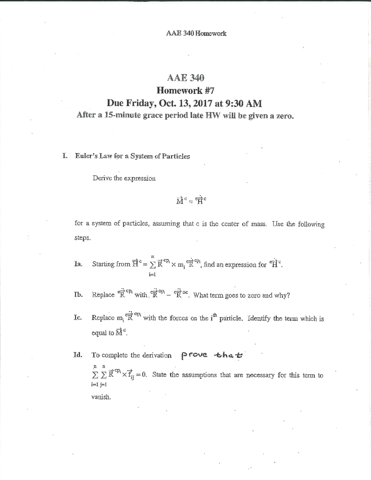 Aae340 Homework 7 - AAE 34000 - Studocu