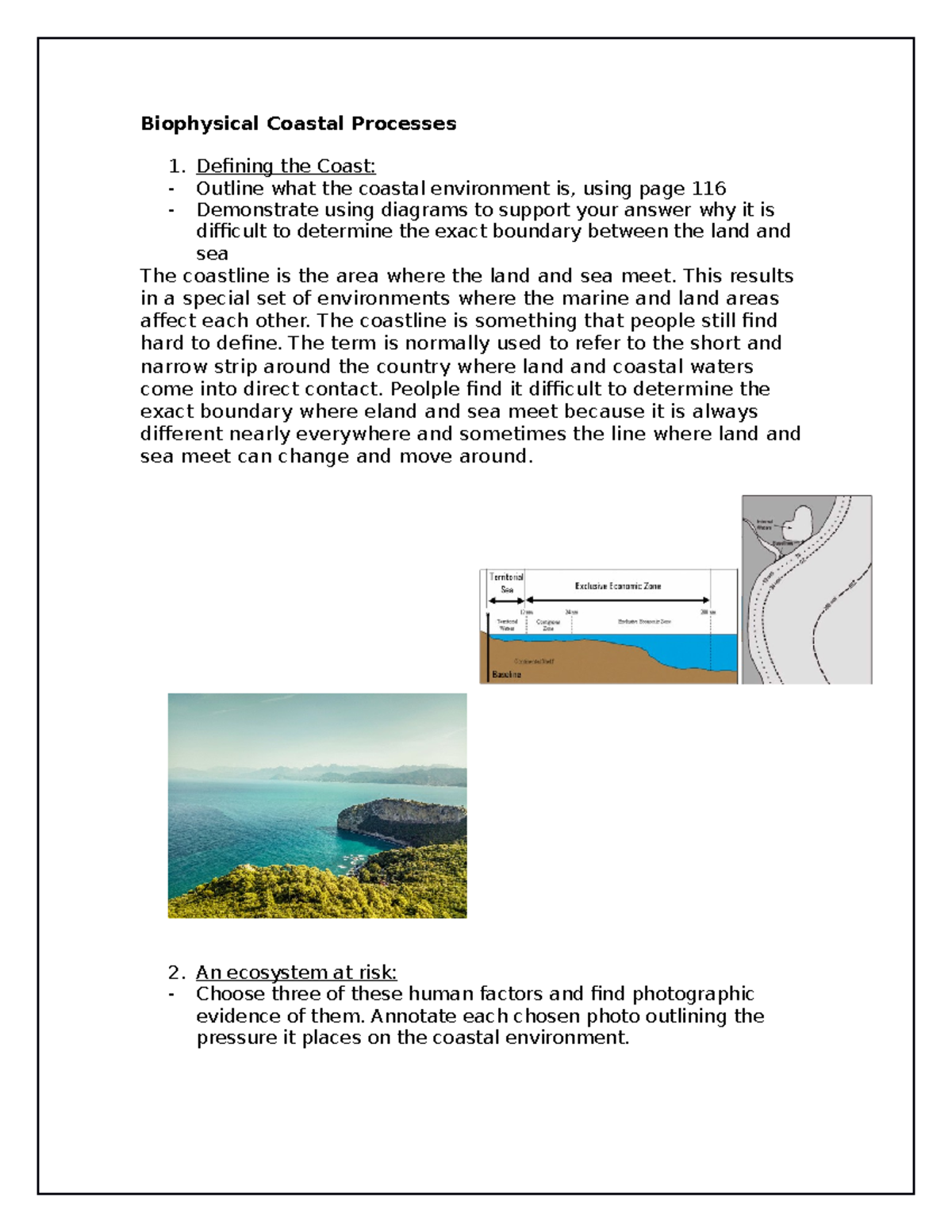 1 Biophysical Coastal Processes-2 - Biophysical Coastal Processes ...