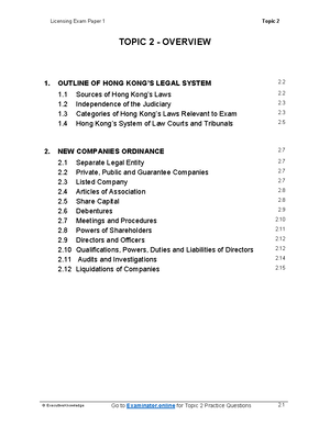 60 Things You Should Know to Pass HKSI Paper 1 – Securities and Futures ...