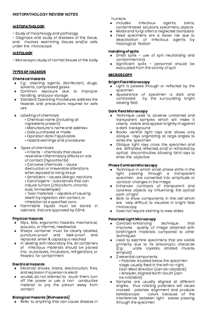 Fixation Table - histopath - Table 1 ALDEHYDE FIXATIVES Fixative ...