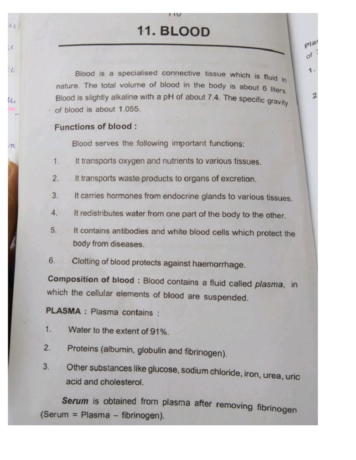 Human anatomy-blood - Basic anatomy - Studocu
