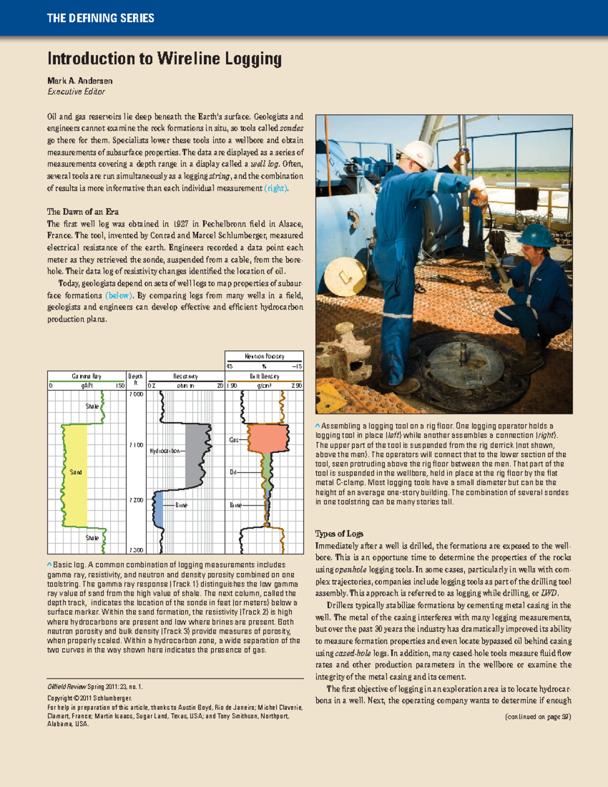 Defining-logging - Wefsaw - THE DEFINING SERIES Introduction to ...