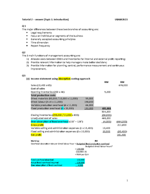Update - Tutorial 2 - UBAM2023 - Introduction - Tutorial 2 – (Topic 1 ...