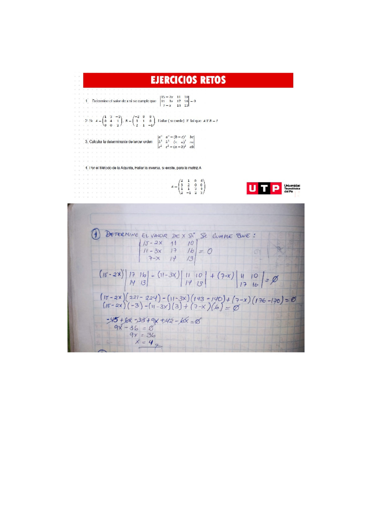 Ejercicios Semana 9 - Introd. A La Matemática. Para Ingeniería - Studocu