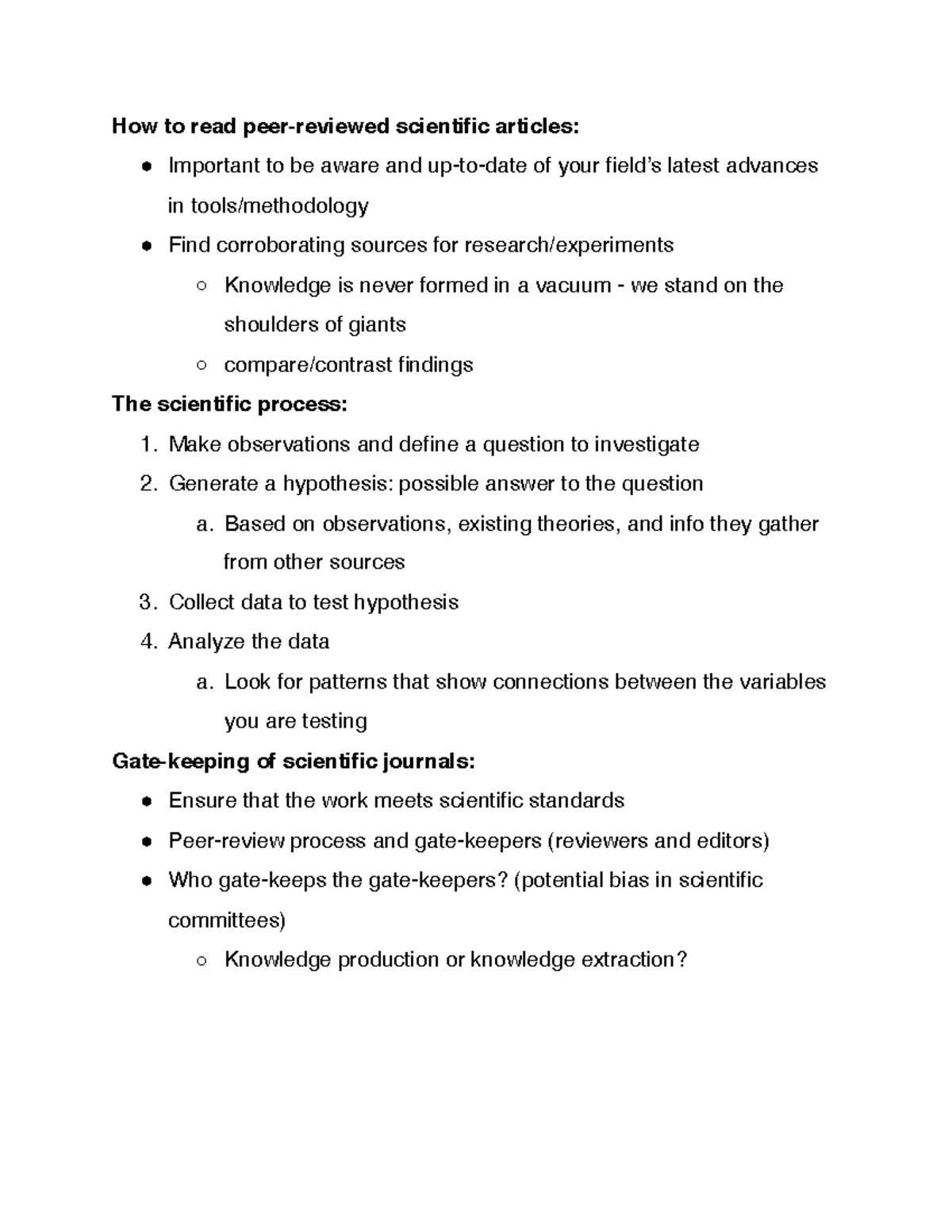 How To Read Peer-Reviewed Scientific Articles - How to read peer ...