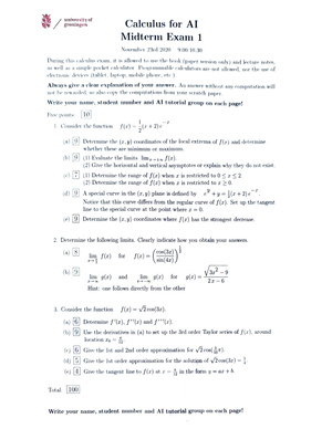 MTH Analysis and Approaches Formula Booklet - Mathematics: Analysis ...