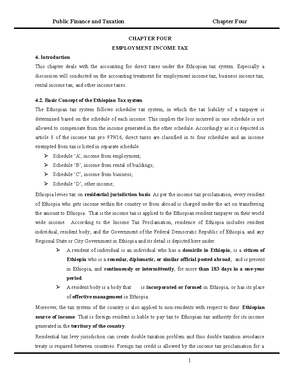 Coc level IV for acc - 1 COC LEVEL IV ####### Project one: Assumption ...