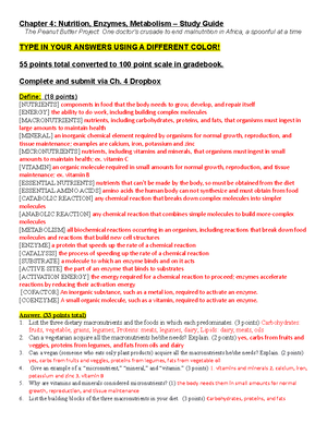 Ch. 15 Study Guide - N/A - Chapter 15: Evidence for Evolution – Study ...