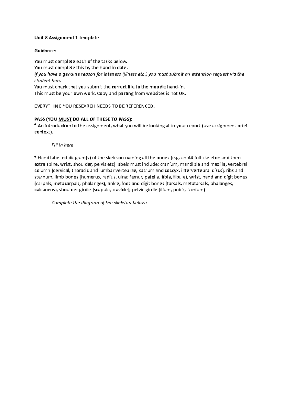 U8 A1 template helps with ur assignments and gives u detail - Unit 8 ...