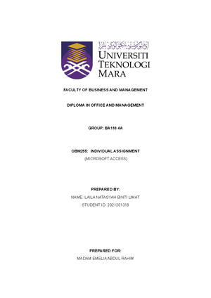 Brochures Example OBM255 - DATE/DAY: 31ST MAY 2024 TIME: 8:00 A. - 12: ...