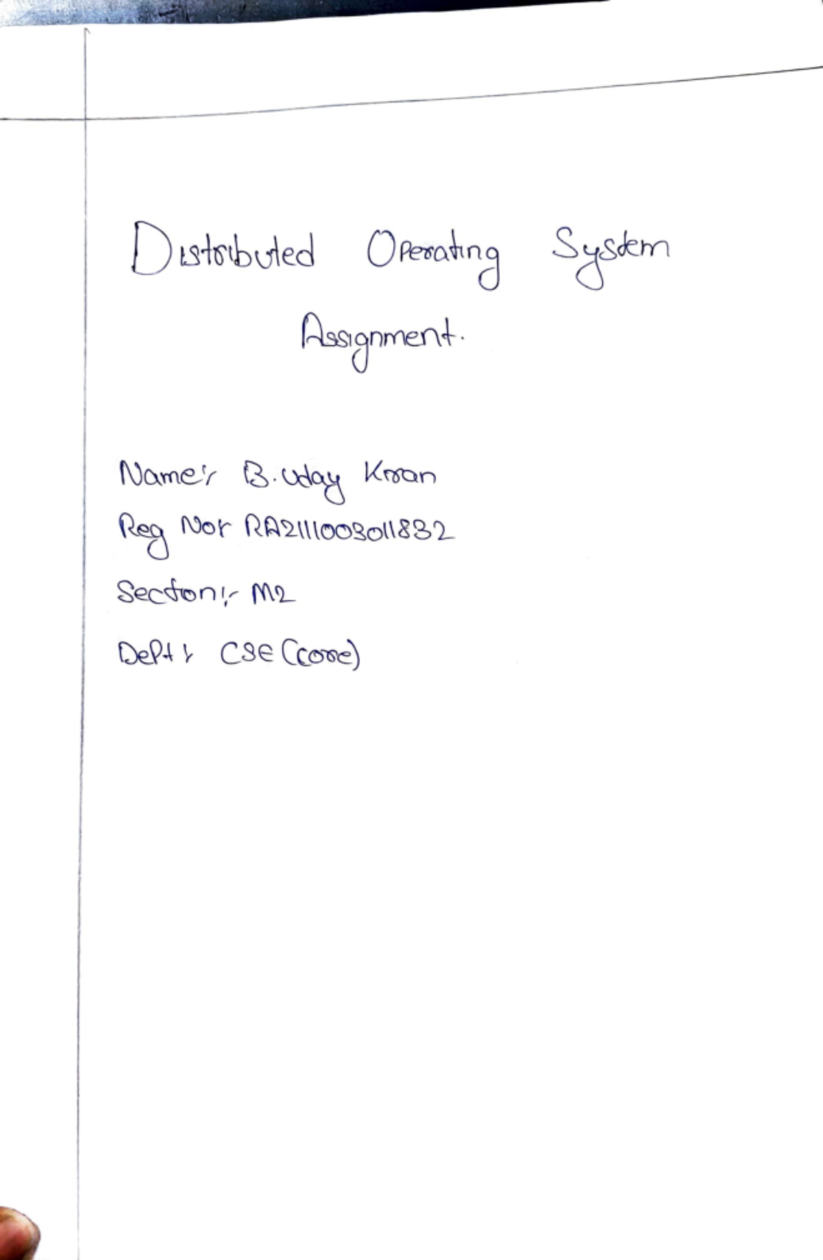 Dos assignment - mjhgfds - . - I Dt3·ktbv\ed Oreirc.~d s(f'b, ~crfl"eJ+ f\JC\me}r kfl5bn Q ...