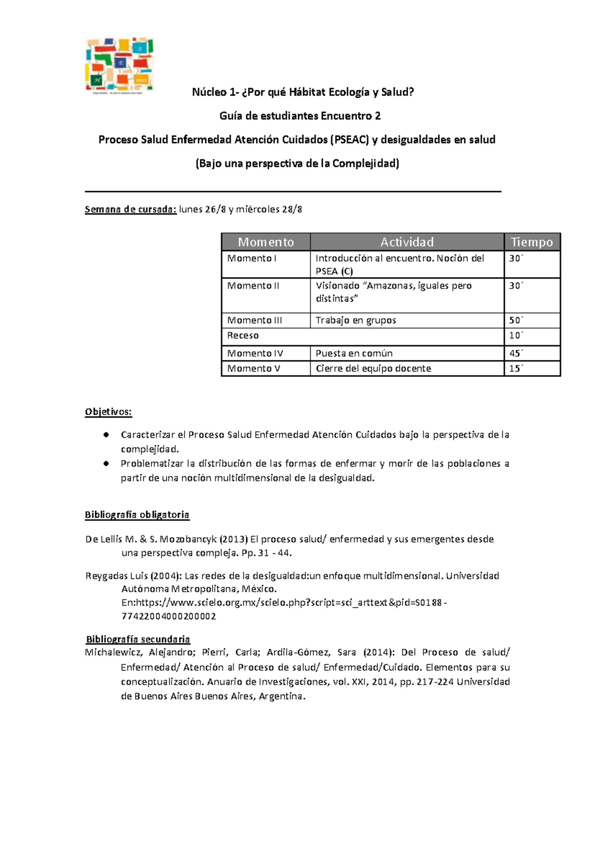 Guía del Estudiante 2 Pseac 2024 - Guía de estudiantes Encuentro 2 ...