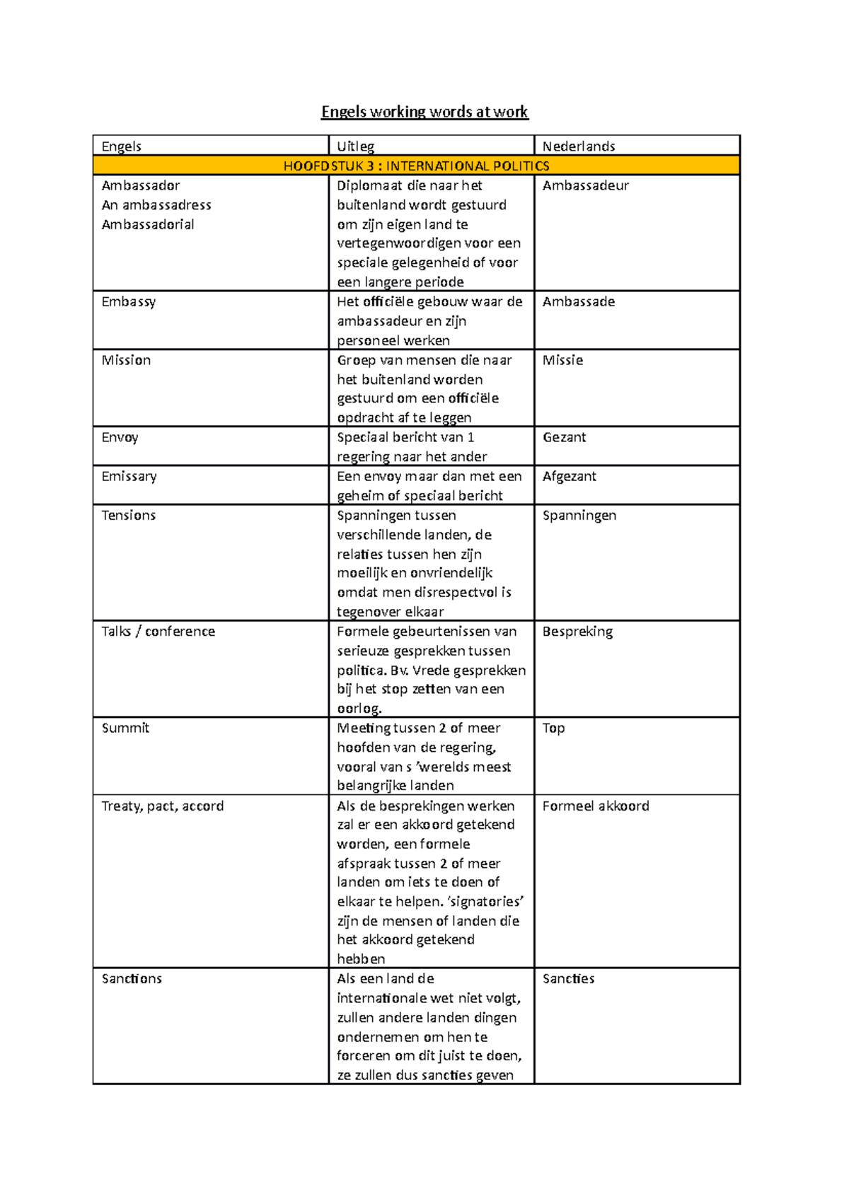 Engels working words at work - Engels working words at work Engels ...