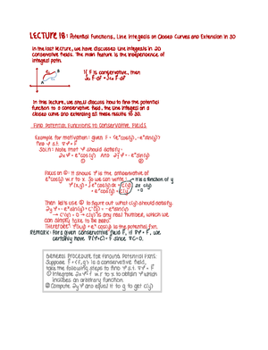 Basic Ideas of Second Order Ordinary Differential Equations - LECTURE ...