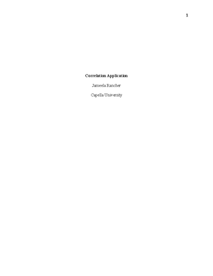 Descriptive Statistics - Cronk Capella University Psy7864: Quantitative Design and Analysis ...