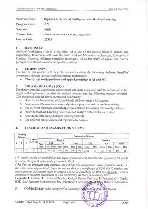Practical 2 ML - Machine learning - Practical- Aim: Demonstrate various data pre-processing ...