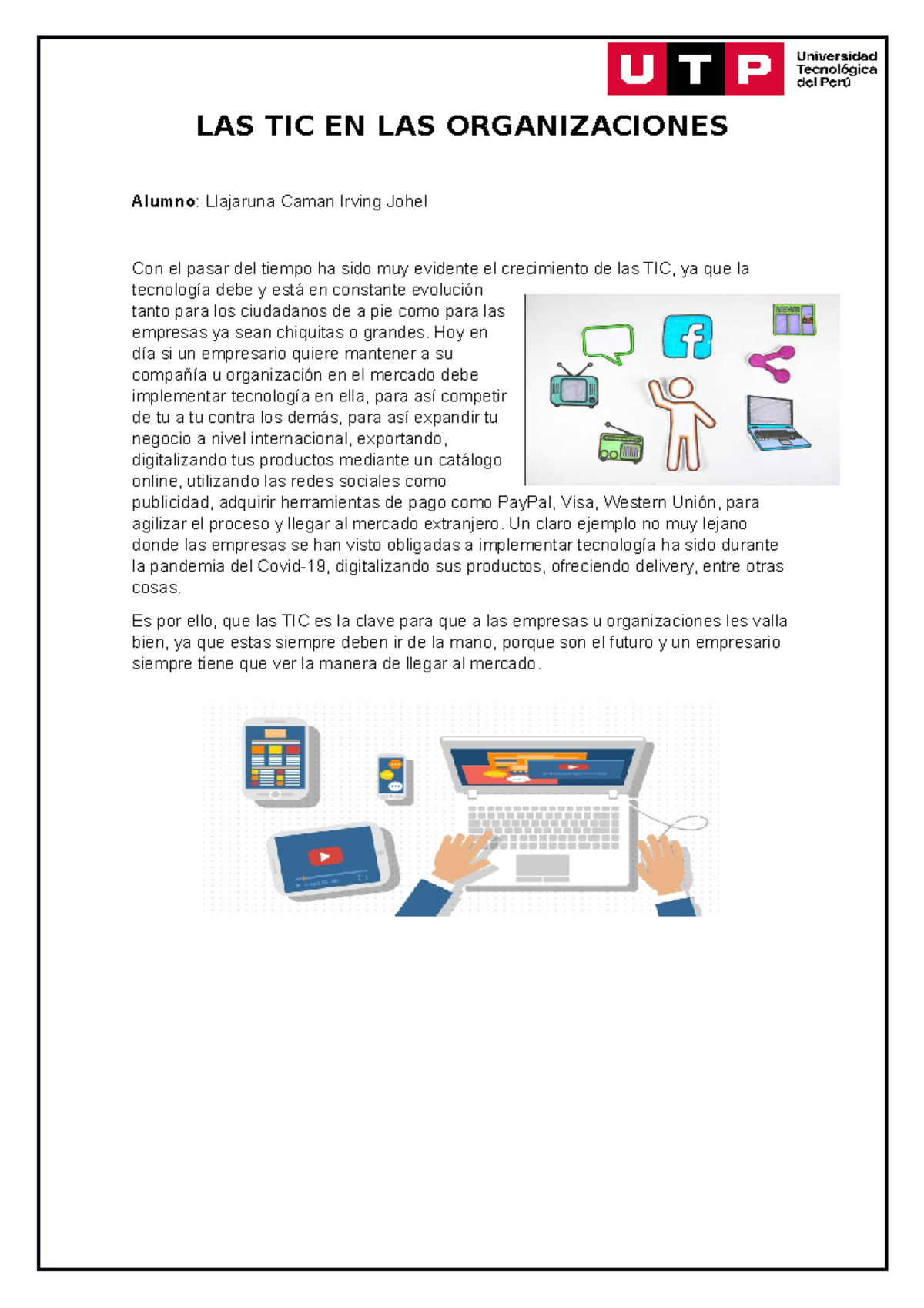 Tarea-resumen de las TIC en las empresas - LAS TIC EN LAS ...