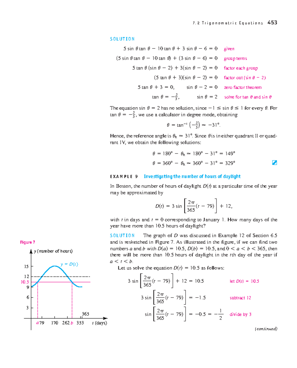 Algebra and Trigonometry with Analytic Geometry-48 - 7. 2 T r i g o n o ...