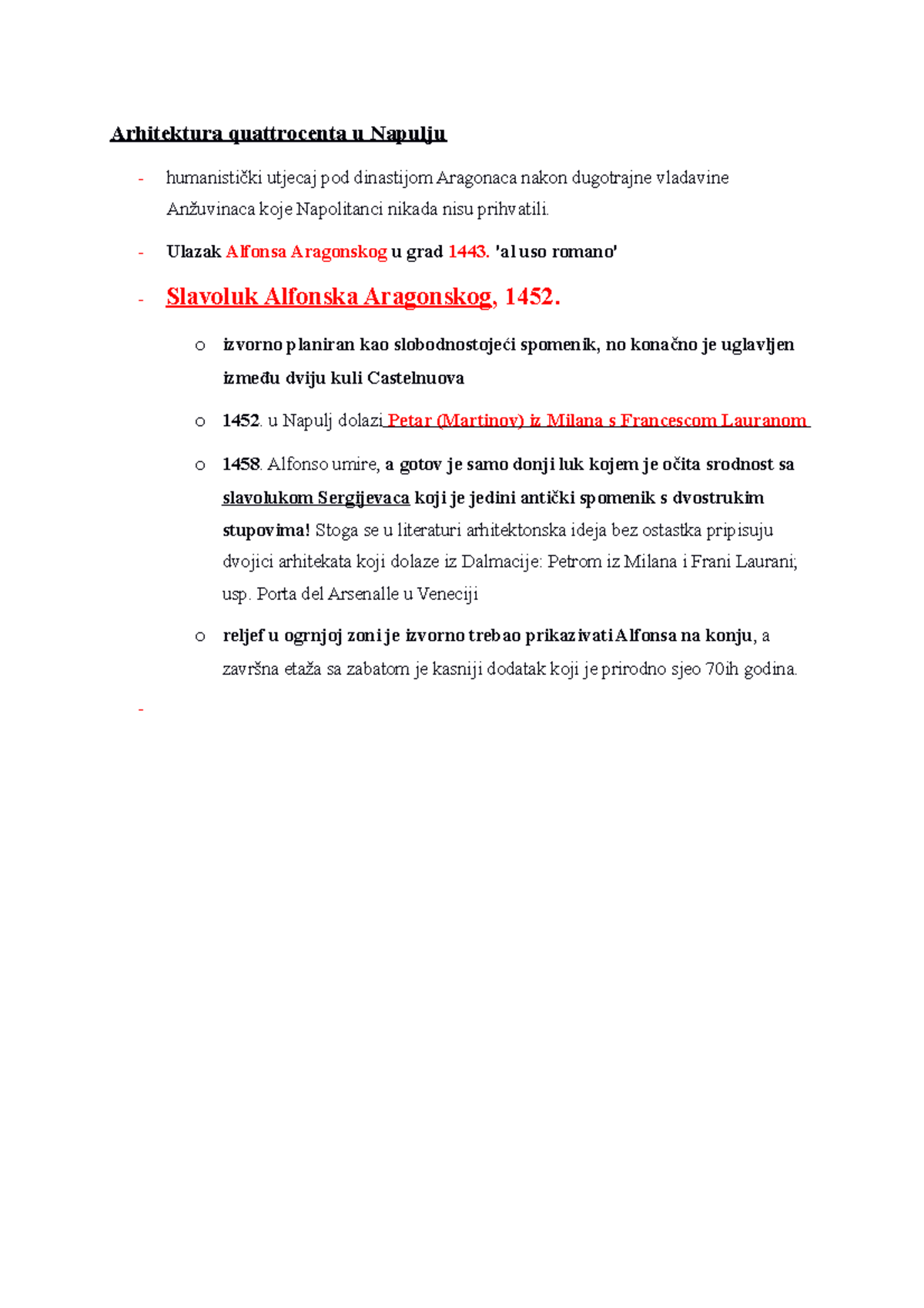 07 Napulj 15 arh - notes - Arhitektura quattrocenta u Napulju ...