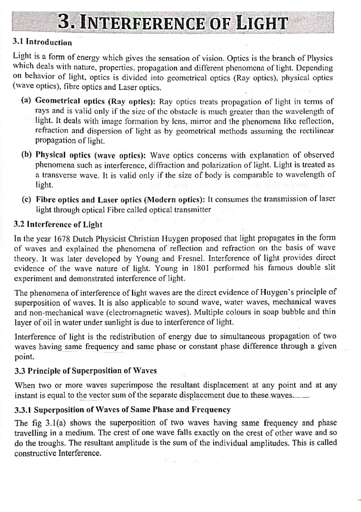 2.1 Interference - b.tech - Studocu