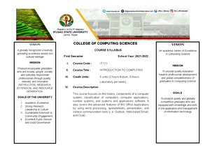 Business Software Application - IFSU-VPAA-INS-F Rev(Oct,2021) COURSE ...