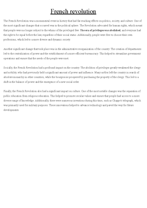 French Revolution-Religion - French Revolution The French Revolution ...