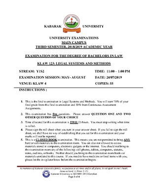 Historical development of the Kenyan Legal Systems - HISTORICAL ...