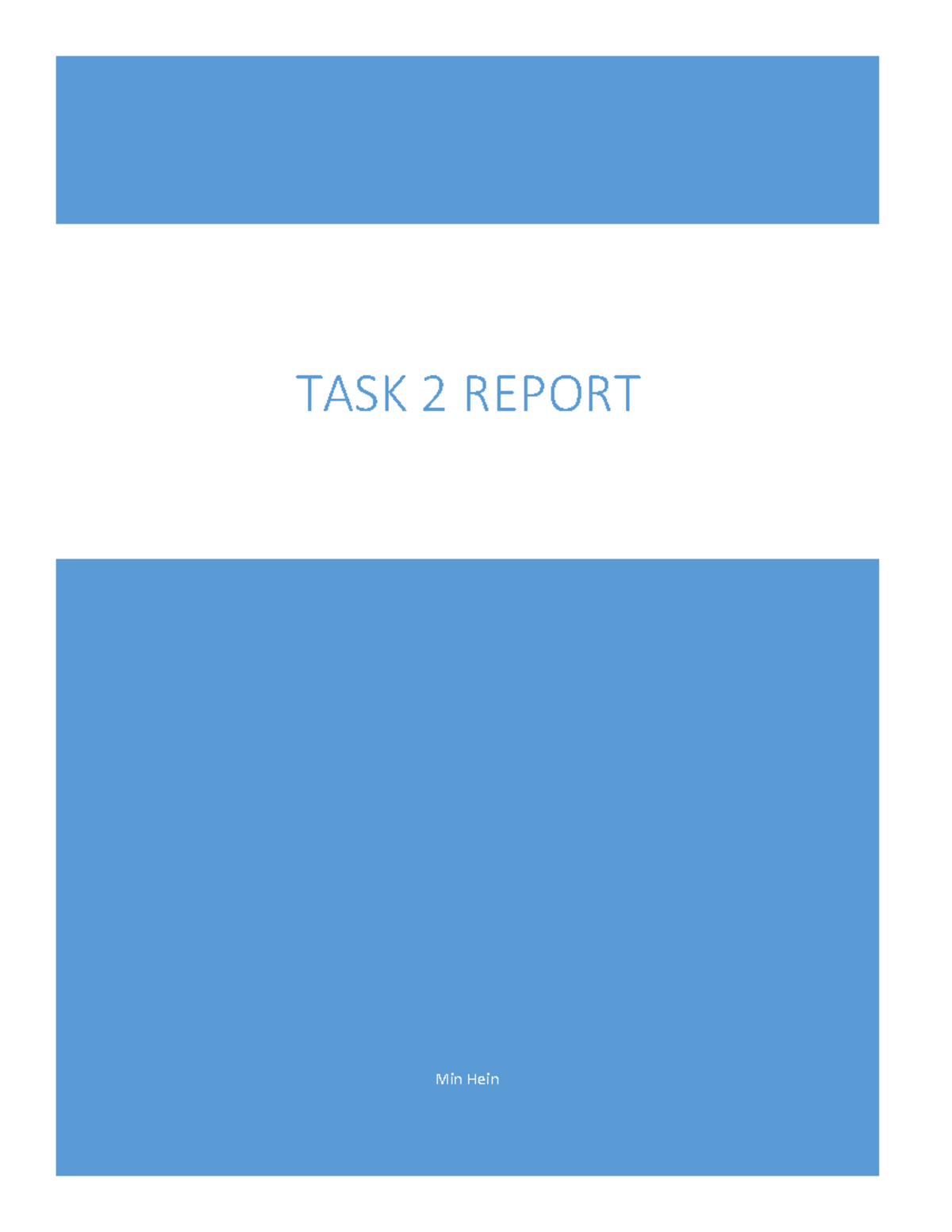 Task 2 - Written assignment of Task 2 of Individual Project (PDF ...