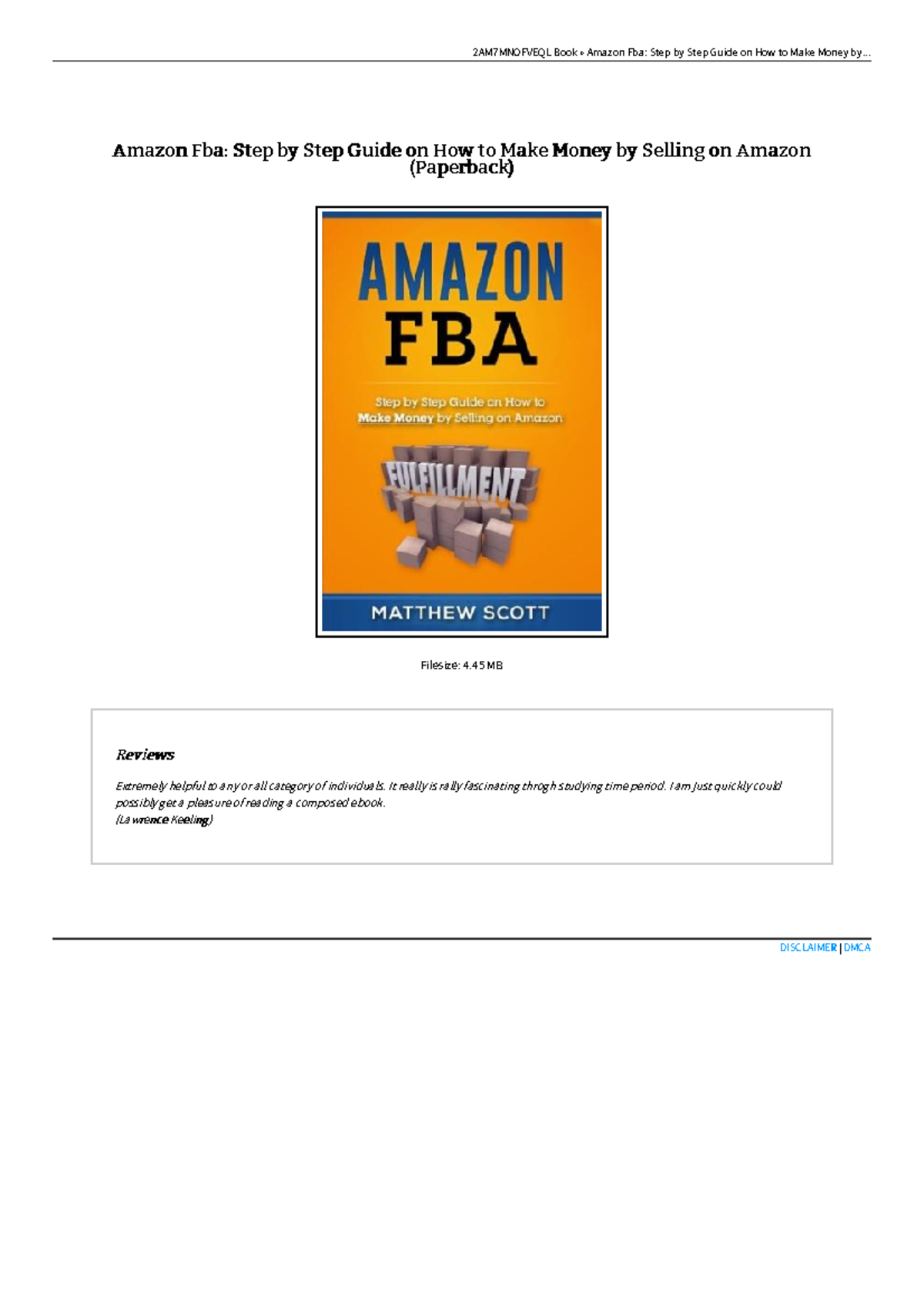 Amazon Fba Step by Step Guide on How to - .. Amazon Fba: Step by Step ...