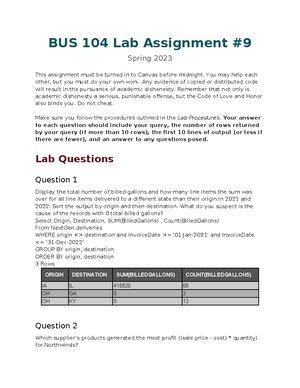 Lab 9 - Lab 9 - Jay Palmisano - 1). SELECT DISTINCT problem, count(ip_i ...