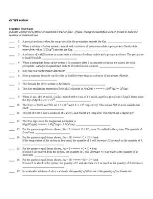Chemistry - Grade: 12 - High School - Canada - Studocu