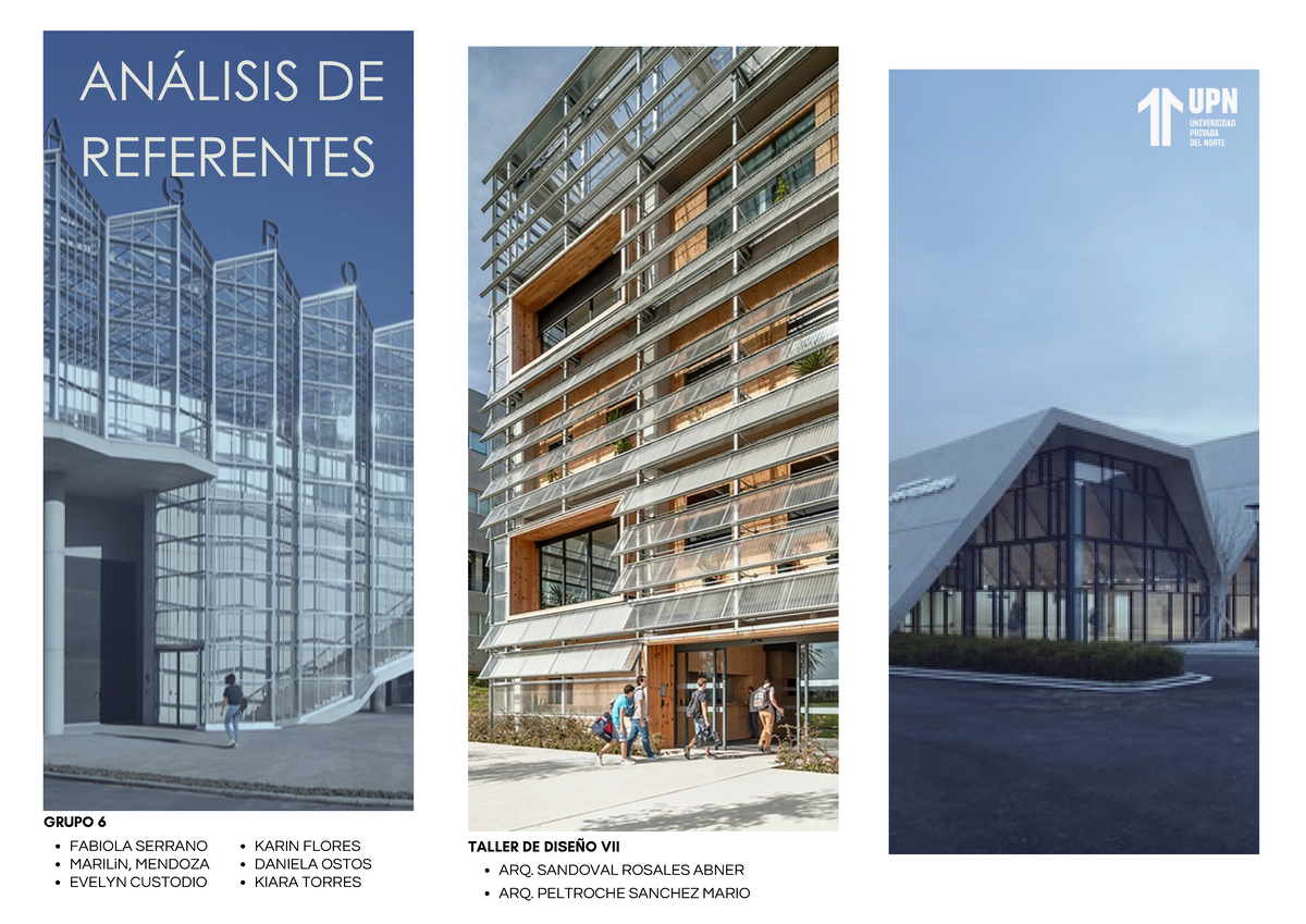 Analisis DE Referentes - TALLER DE DISEÑO VII ARQ. SANDOVAL ROSALES ...