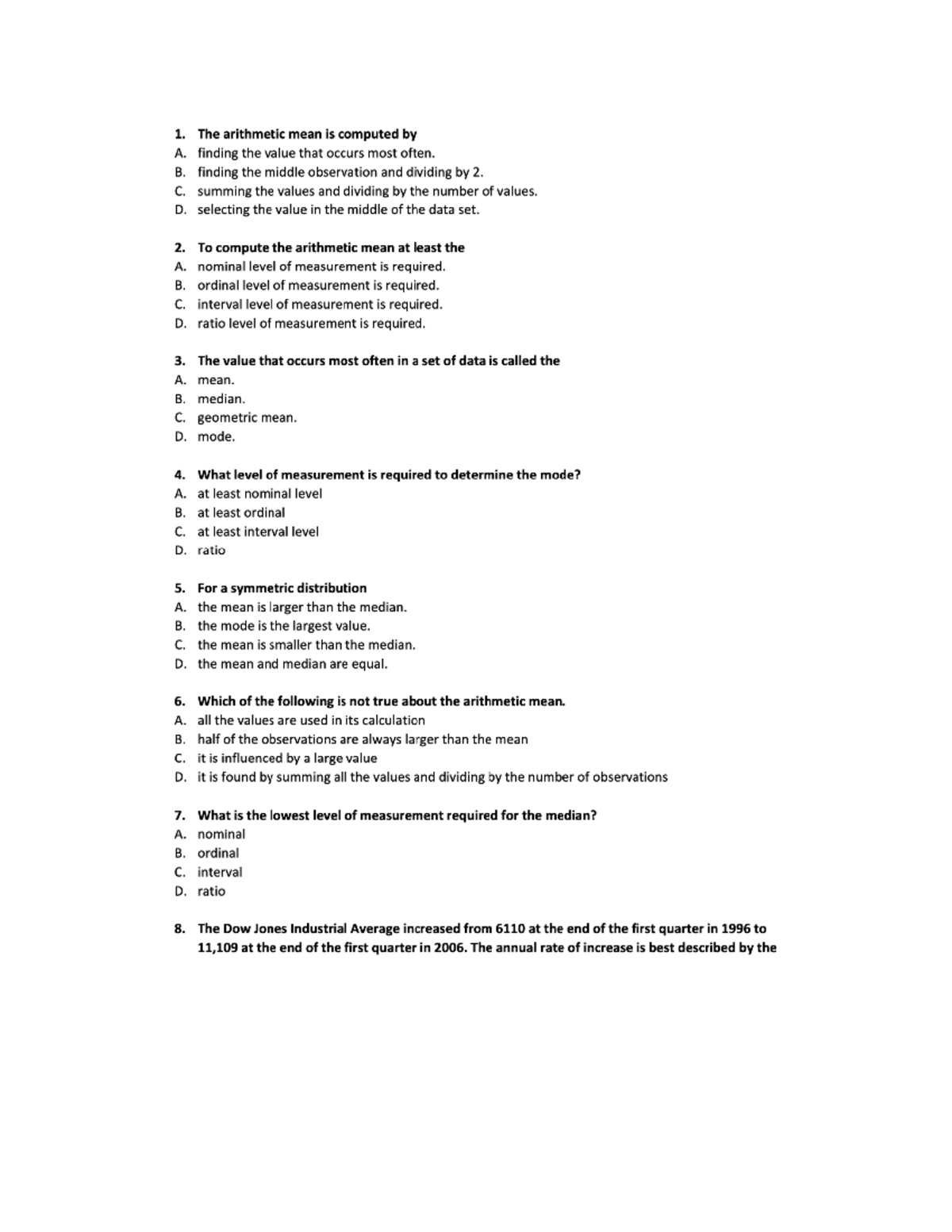 ECON 1500 Quiz 2 Sol - Quiz 2 for Econ 1500 - ECON1500 - Studocu